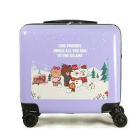China Durable ABS PC Material Travel Cubes Cute Cartoon Pattern Children's Suitcase with Spinner Casters Modern Style Carry-On Luggage for sale
