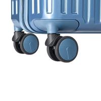 China 2024 New Fashion Anti-Lock Braking Suitcase Set Hot Sale Custom Logo Travel Trolley Wheels PC Material Luggage for sale