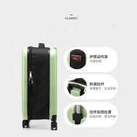 China Luxury Green Tote Suitcase Luxury Green Tote Suitcase Spinner Caster Unisex TSA Lock Foldable PC Women's Travel Hard Shell for sale