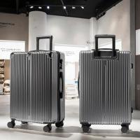 China Customizable Pvc Suitcase 22in 24in Maleta De Viaje  Travel Smart Suitcase for sale