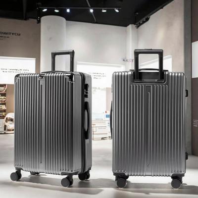 China Customizable Pvc Suitcase 22in 24in Maleta De Viaje  Travel Smart Suitcase for sale