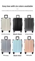China Customizable Pvc Suitcase 22in 24in Maleta De Viaje  Travel Smart Suitcase for sale