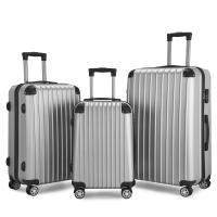China Wholesale Unisex Waterproof ABS Trolley Case Luggage Set New Hot Spinner with Wheel Factory Priced Suitcases for sale