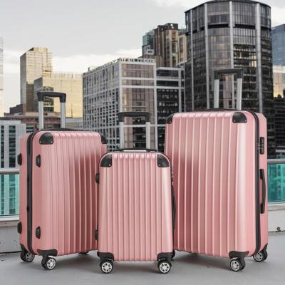 China Wholesale Unisex Waterproof ABS Trolley Case Luggage Set New Hot Spinner with Wheel Factory Priced Suitcases for sale
