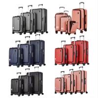China Luxury Travel ABS Suitcase Business Use 28inch Front Opening Cabin Luggage for sale