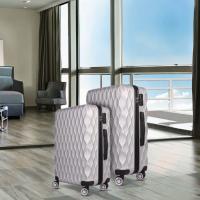 China Lightweight Hard Shell Abs Pc Suitcase 71cm  Travelling Bags With Wheels For Ladies for sale