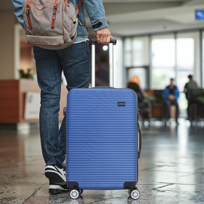 China Lightweight Durable ABS Suitcase TSA Lock 360 Deg Custom Black Friday Suitcase Deals for sale
