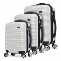 China Lightweight Durable ABS Suitcase TSA Lock 360 Deg Custom Black Friday Suitcase Deals for sale