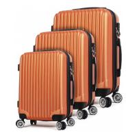 China Customizable Stylish Extra Large Lightweight Suitcase 360° Spinner Tsa Lock Suitcase for sale