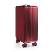 China Unique Features Aluminum Luxury  Luggage Front Open Carts Large Carry-ons Cabin Trolley Suitcase Luggage for sale