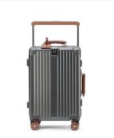 China New 20-Inch Boarding Case 24-Inch Anti-Fall Trolley Case Mute Wheel PC Password Luggage Suitcase Mainly ABS Unisex Spinner for sale