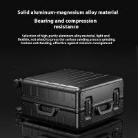 China Unisex 18-Inch All Aluminum Alloy Trolley Case Spinner Caster Wheel TSA Lock Waterproof Small Business Boarding Suitcase for for sale