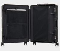 China Men'S Big Aluminum Suitcase Luggage Hard Shell Rose Gold Carry On Luggage 28in for sale