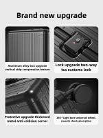 China Luxury Aluminum Suitcase Luggage 20in 24in  Business Travel Large Suitcase With Lock for sale