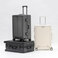 China 24Inch Business Aluminum Luggage Unisex PC Top Rated Luggage For Business Travel for sale