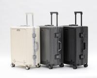 China 24Inch Business Aluminum Luggage Unisex PC Top Rated Luggage For Business Travel for sale