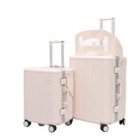 China Fashion Portable Luggage Trolley 28 Inches PC ABS Lightweight Suitcases With Tsa Locks for sale
