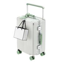 China Aluminum Travel Luggage Set Large Capacity with Full-Durable Spinner Caster TSA Lock Outdoor Trolley Case Suitcase for Travelers for sale