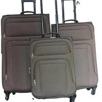 China Unisex Multi-Color Customization Soft Edge Checked Luggage Set EVA Material With Wheels for Travel by Luggage Manufacturer for sale