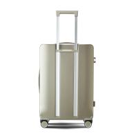 China Simple  PC Luggage Anti Lock Travel Trolly Bag PC PP Swivel Wheel Luggage for sale