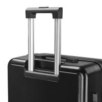 China Unisex Hot Selling Front-Open Spinner Carry-On PC & ABS Explosion-Proof Zipper Aluminum Outdoor Travel Luggage Bag Packaging for sale