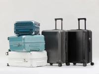 China Best Selling Multi-Function Travel Case Luggage Set Outdoors Spinner Suitcase USB Charging Port Cup Holder Aluminum PC Materials for sale