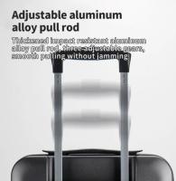 China 360 Degree Travel Luggage Suitcase Double Layer Luggage PC Explosion Proof for sale