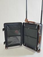 China 20in Business Travel Luggage Suitcase Silent Wheels Aluminum 24 Inch Suitcase for sale