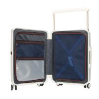 China Brown Hard Shell Luggage Light Weight Company Logo Luggage Tags OEM ODM for sale
