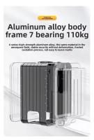 China Latest Model Multi-Functional Smart Luggage Case One-Key Speed Limit LED Atmosphere Lamp TSA Customs Trolley Aluminium Frame for sale