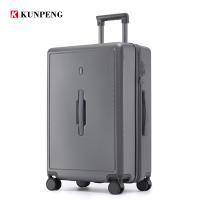 China Luxury Simple Tsa Approved Suitcase  Anti Theft 24 Inch Hardside Luggage for sale