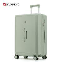 China Luxury Simple Tsa Approved Suitcase  Anti Theft 24 Inch Hardside Luggage for sale