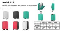 China Front Opening Travel Luggage Suitcase Modern Aluminum Smart Spinner Hard Side Luggage for sale