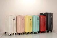China High-End PC Aluminum Frame Suitcase with Spinner Caster Wheel Durable Tote Bag Wholesale Products from Explosive Models for sale
