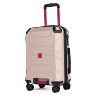China Unisex Custom Logo Trolley Luggage Set Hook Bottom Handle Explosion-Proof Zipper Mainly Made ABS/PP/PC Outdoor Usage Suitcase for sale