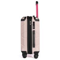 China Unisex Custom Logo Trolley Luggage Set Hook Bottom Handle Explosion-Proof Zipper Mainly Made ABS/PP/PC Outdoor Usage Suitcase for sale