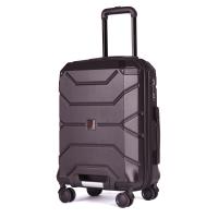 China Unisex 20/24/28 Inch Trolley Luggage Set Double Layer Spinner Caster Explosion-Proof Zipper Bottom Handle Outdoor Usage ABS PP for sale
