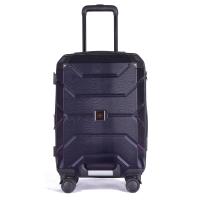 China 20 24 28 Inch Trolley Luggage Set Double-Layer Explosion-Proof Zipper with Hook Bottom Handle Durable PP & Aluminum Suitcase for sale