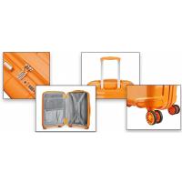 China Luxury Polypropylene Luggage Bags Zipper Closure Vintage Tsa Lock Suitcase 20in for sale