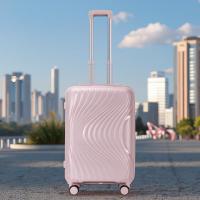 China Popular Business PP Suitcase School Boarding 360 Degree Large Travel Suitcase for sale
