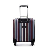 China 2 Piece Business Travel Luggage Set Leather Carry-On Suitcases with Spinner Caster Boarding Case for Meetings for sale