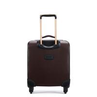 China Unisex Convenient PU Spinner Luggage Set Portable On-the-Go Aluminum Travel Bags TSA Lock Business Travel Waterproof Feature for sale