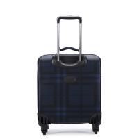 China Great Price on Unisex High Quality PU Leather Luggage Suitcase New Design Aluminum Trolley with Spinner Caster Carry-On Size for sale
