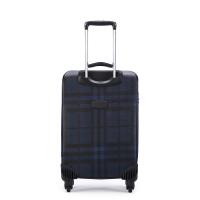 China Great Price on Unisex High Quality PU Leather Luggage Suitcase New Design Aluminum Trolley with Spinner Caster Carry-On Size for sale