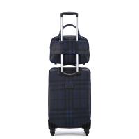 China Great Price on Unisex High Quality PU Leather Luggage Suitcase New Design Aluminum Trolley with Spinner Caster Carry-On Size for sale
