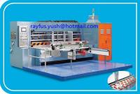 China Multi Color Flexo Printer Slotter Die Cutter / Flexo Printing And Die Cutting Machine for sale
