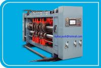 China Multi Color Flexo Printer Slotter Die Cutter / Flexo Printing And Die Cutting Machine for sale