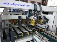 China All In Line One Carton Box Stitching Machine / Auto Folder Gluer Machine for sale