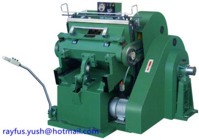 China Platen Die Cutting And Creasing Machine Large Pressure Four Safety Multi Usage for sale