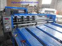 China Edge Cutting Corrugated Rotary Slotter Machine / Rotary Punching Machine for sale